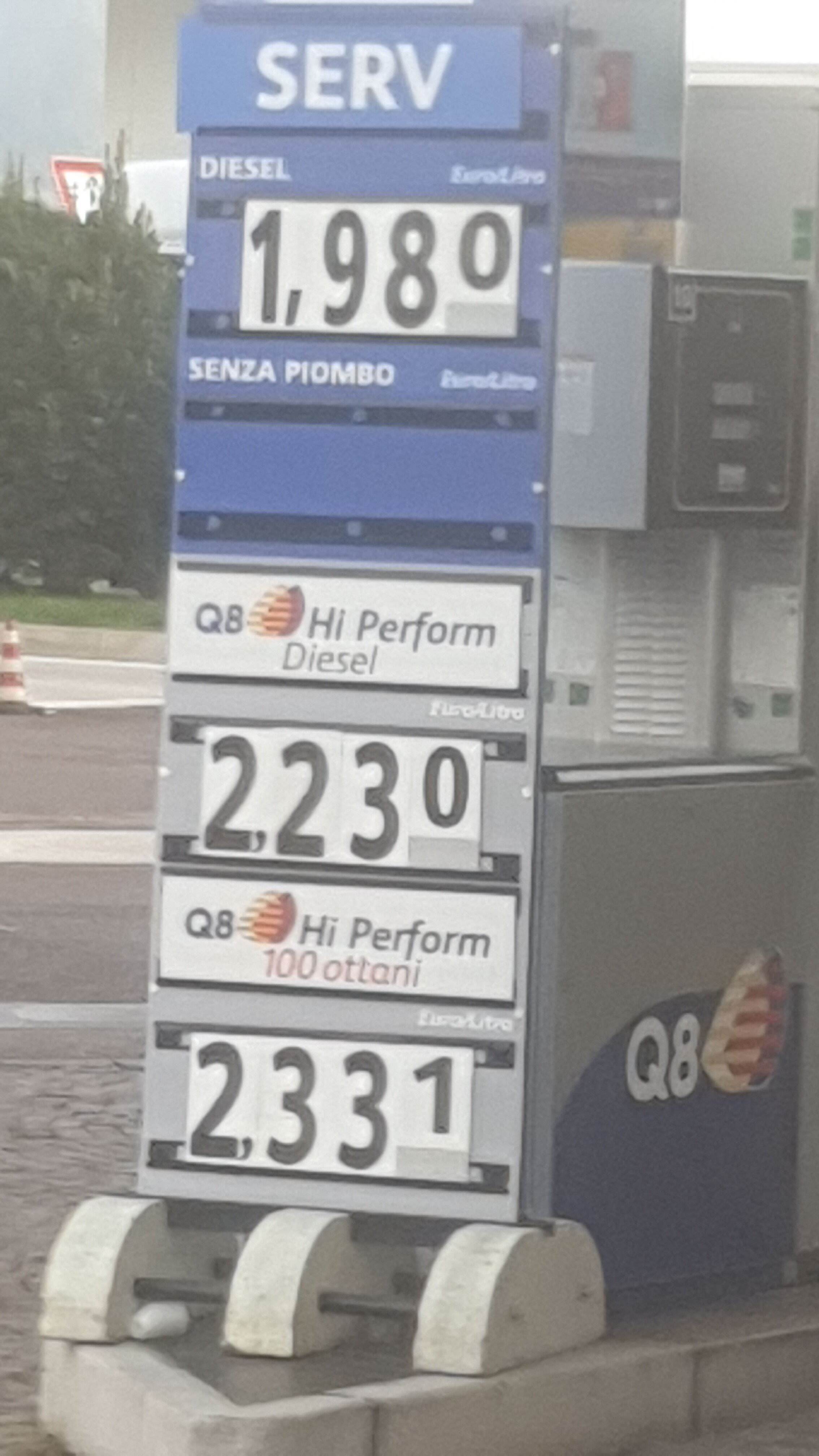 Benzina Q8 Hi- Perform 100Ottani: Degna sostituta della "V- Power ...